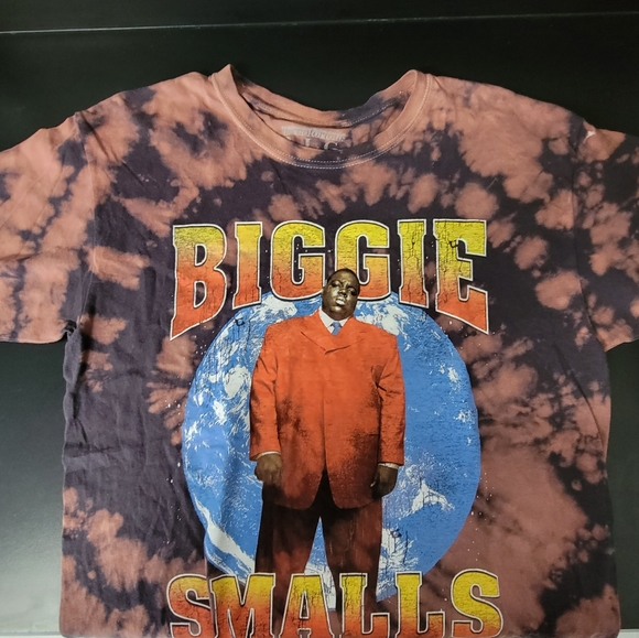 Notorious Big | Shirts | Vintage Tie Dye Biggie Smalls Rare Shirt Size ...